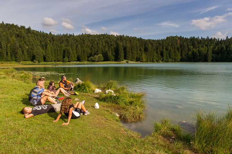 Le Lac Genin, Site Naturel entre Oyonnax, Echallon & Charix - Haut-Bugey